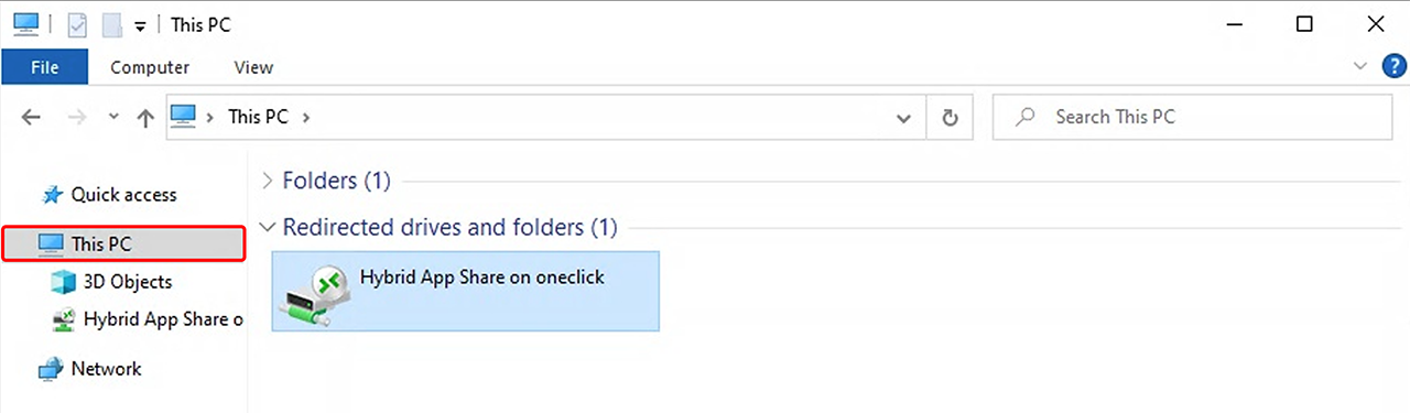 Hybrid Drive | oneclick™ Knowledge Base