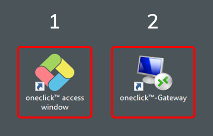 Access to the Remote System | oneclick™ Knowledge Base